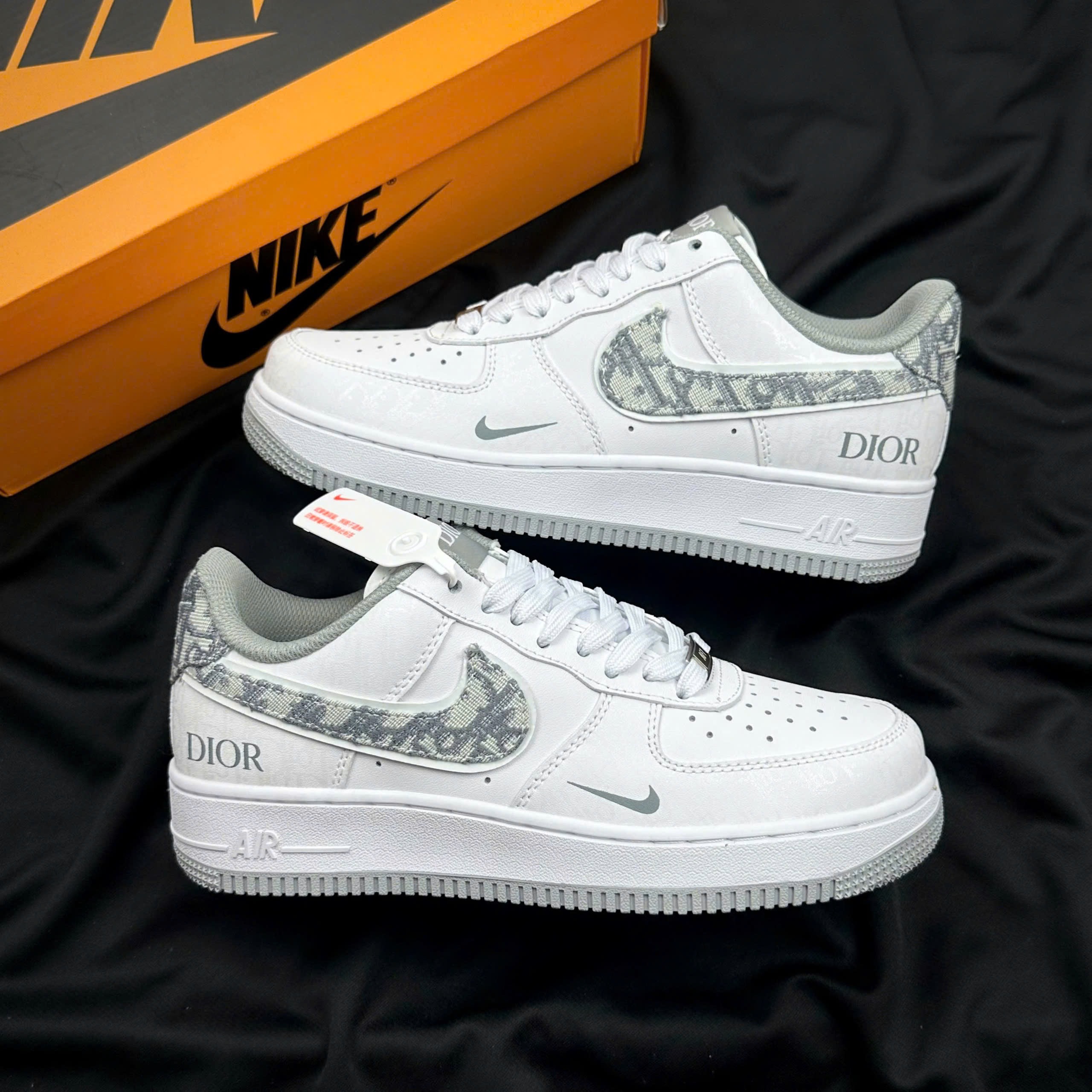 Nike AF1 xLV Grey Dạ Quang Likeauth